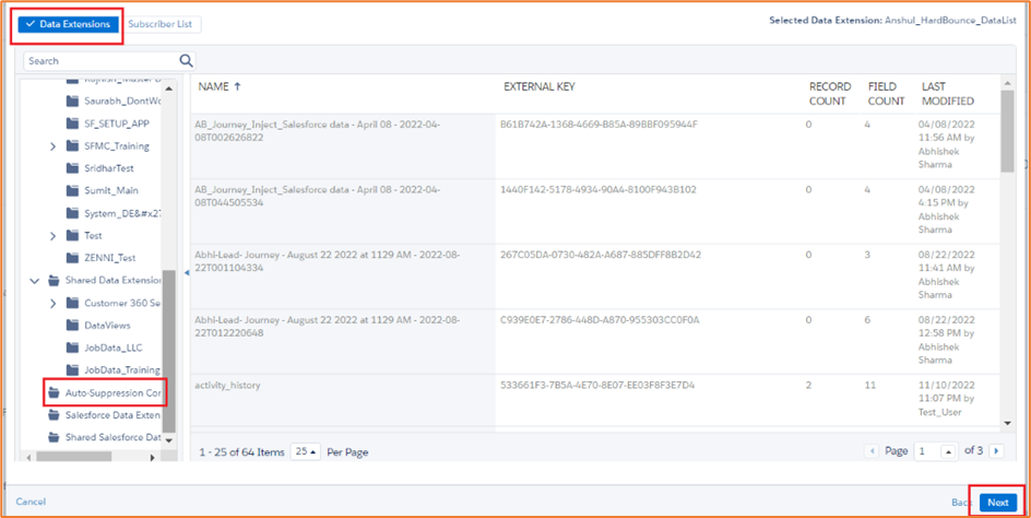 Auto-Suppression List- An approach to prevent specific email addresses to receive emails from ...