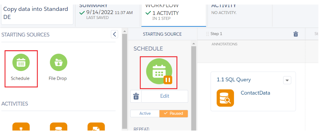 Copy Synchronized Data Extension to Standard Data Extension - SFMC Simplified