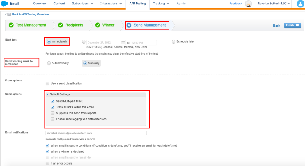 A/B testing : Engage with your audience by sending impactful emails ...
