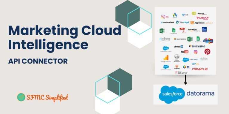 Marketing Cloud Intelligence: API Connector - SFMC Simplified